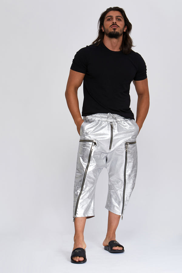 Suvi NYC Men's capri leather pants. Real Turkish leather. Lambskin. So ...