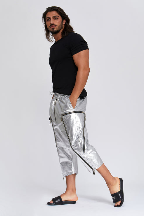 Suvi NYC Men's capri leather pants. Real Turkish leather. Lambskin. So ...
