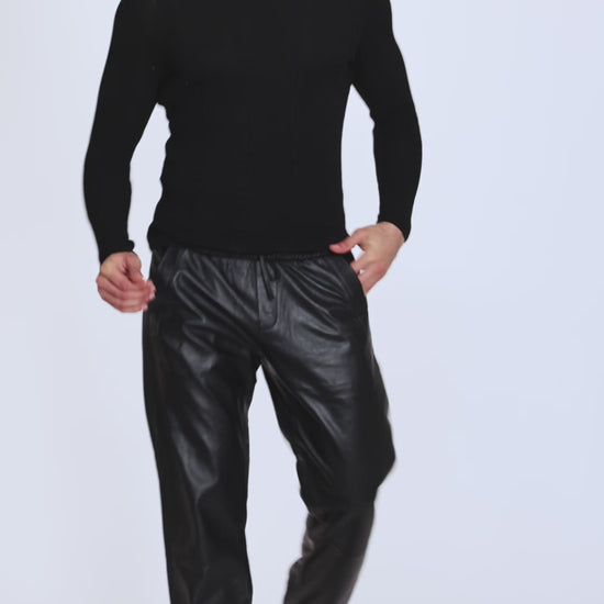 Mens Leather Pants 100 Real Turkish Leather Lambskin Soft Great