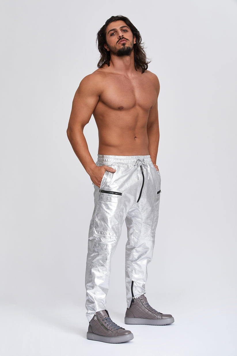 Men's loose fit Leather Pants. 100% High-End Quality Turkish Leather ...